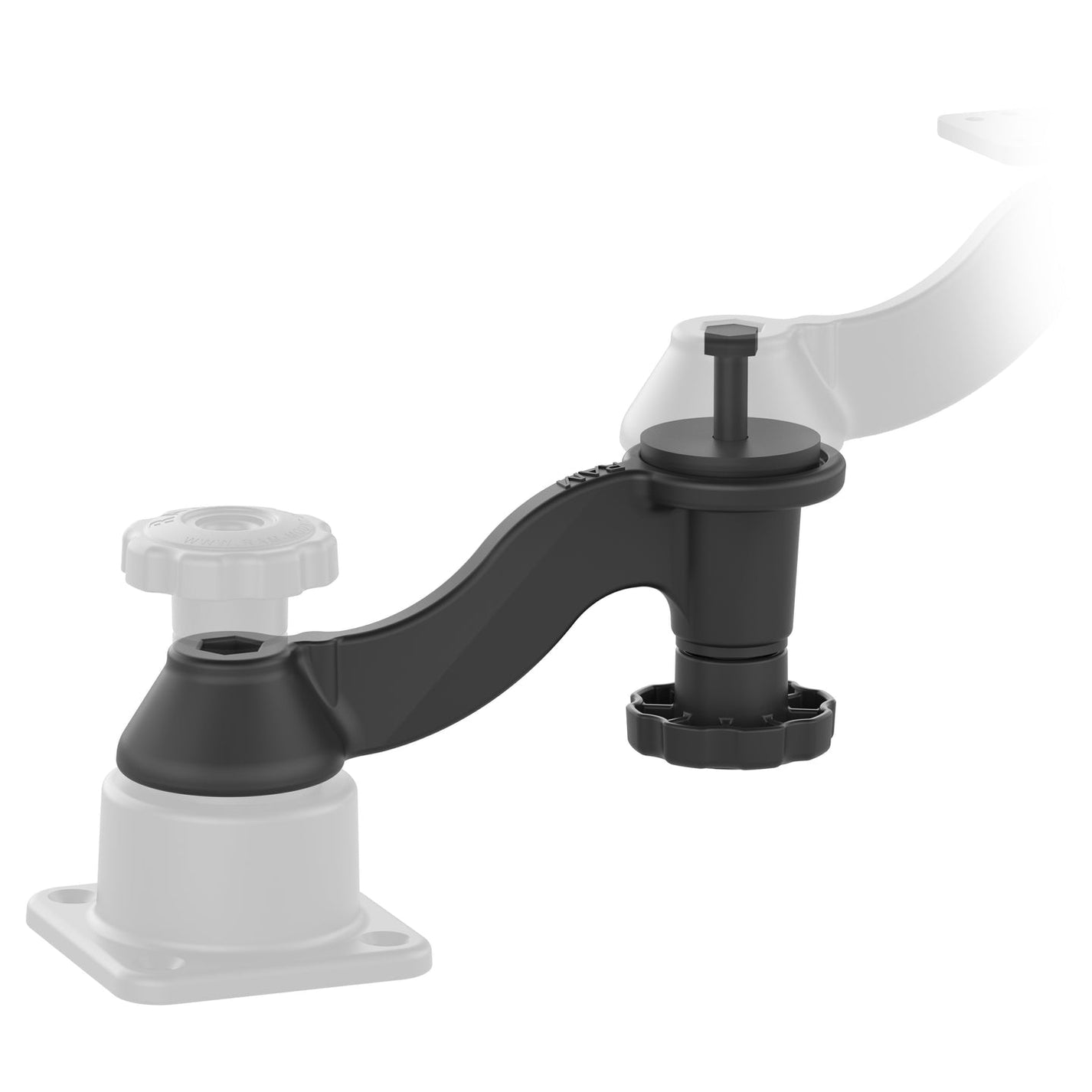 RAM® 6" Curved Extension Swing Arm for Horizontal/Vertical Mounts ...
